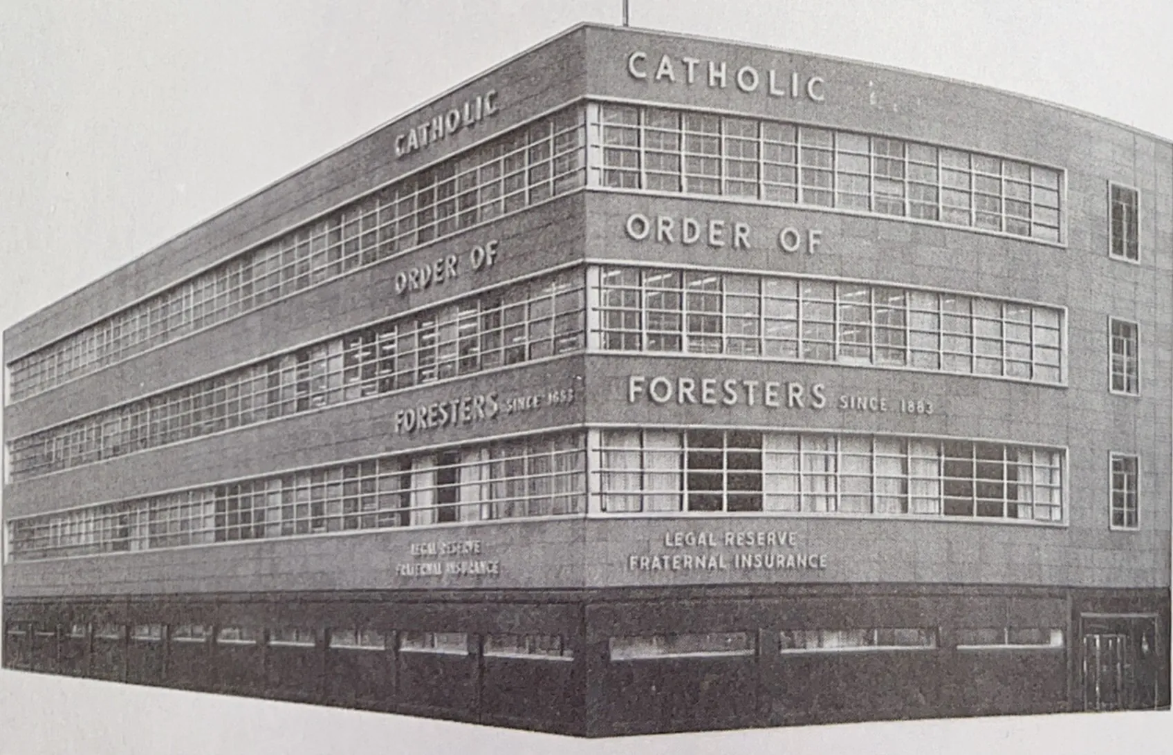 We built and moved into our first office building in Chicago ...